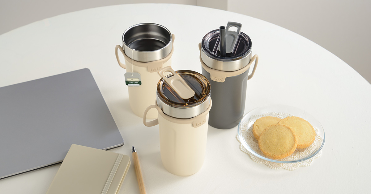 ストロー付3wayタンブラー520ml tote（トート） | 和平フレイズ株式会社